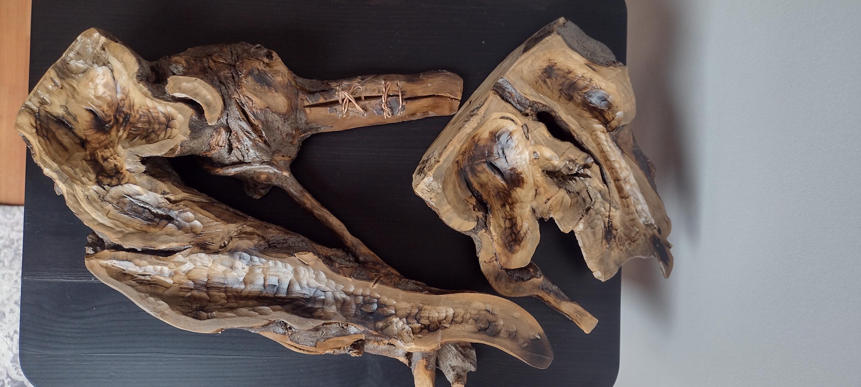 Artisan Handmade Bay Tree Root Coffee Table Sculpture | Unique Rustic ...