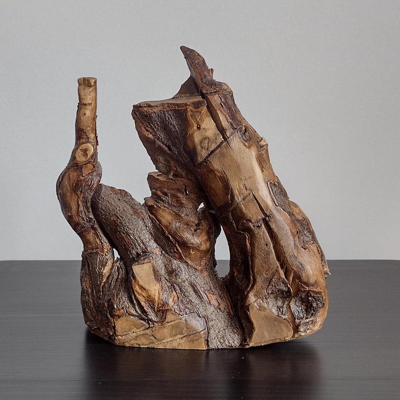Artisan Handmade Bay Tree Root Coffee Table Sculpture | Unique Rustic ...