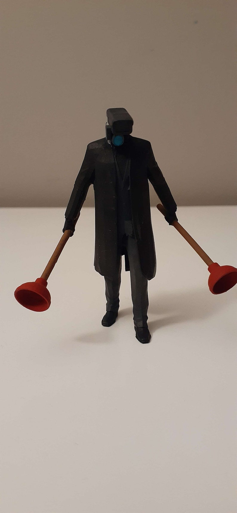 Skibidi Toilet 3-inch Plungerman Miniature - Etsy