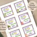 Editable Mardi Gras Gift Tags – Party Favor Treat Bag Designs (digital ...