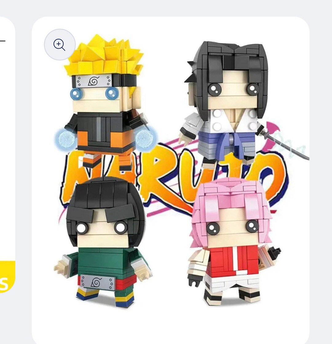 Naruto Building Blocks - Etsy