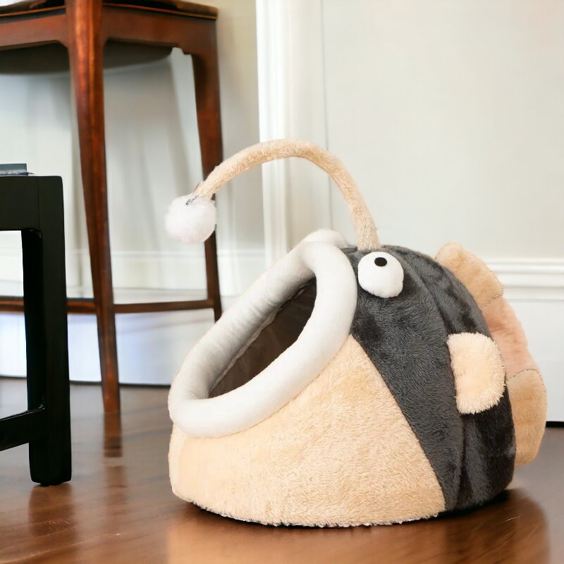 Lantern Fish Cat Bed,,cat Cave,cat Furniture,pet Bed,cat Bed,large Cats ...