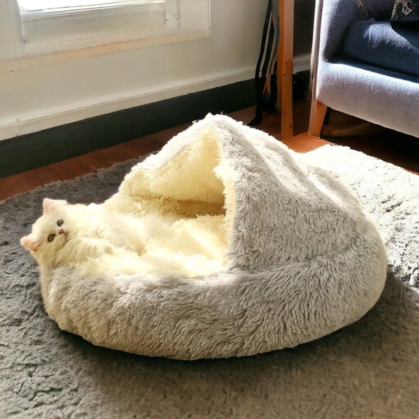 Large Plush Dog Bed - Etsy