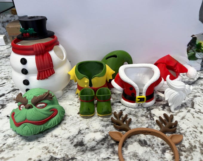 Christmas Costumes for Stuffed Monsters Le Booh Booh - Etsy