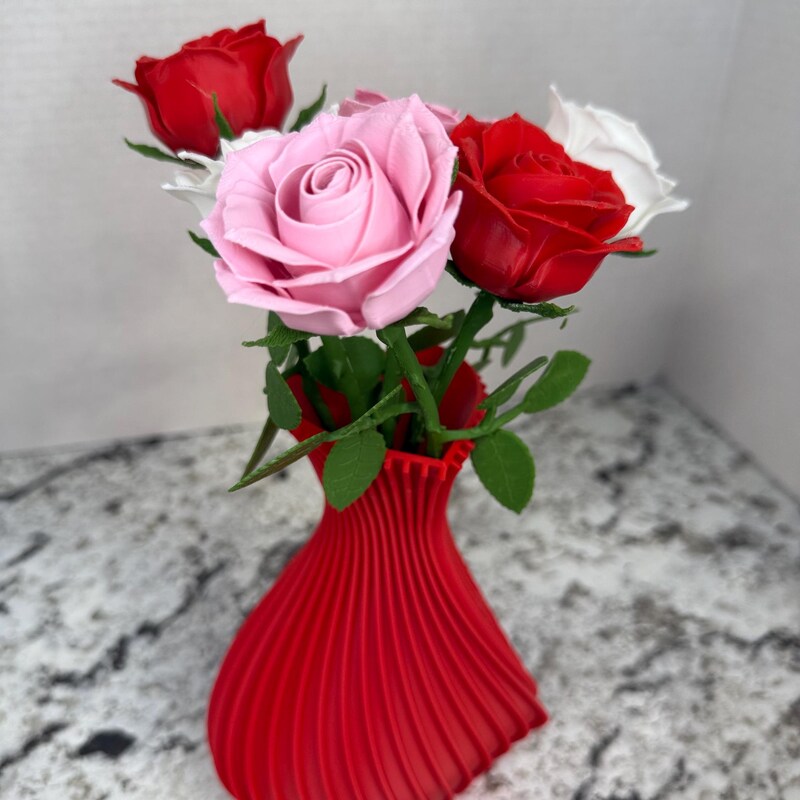 Printed Roses - Etsy