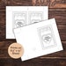 Valentine Coloring Card Printable for Kids, School Valentine Party ...