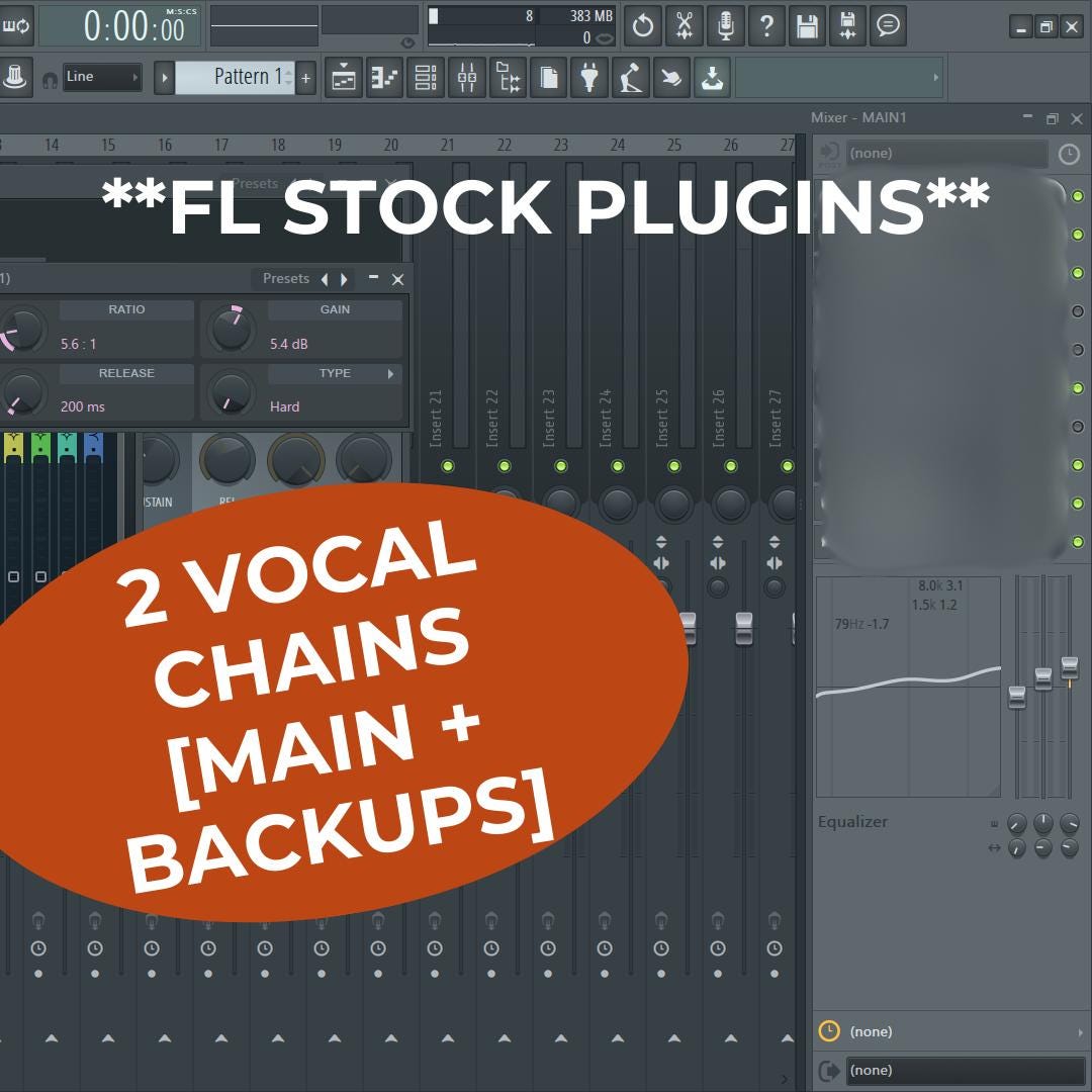 FL Studio ' SOUNDCLOUD Vocals Preset ' Template - Etsy