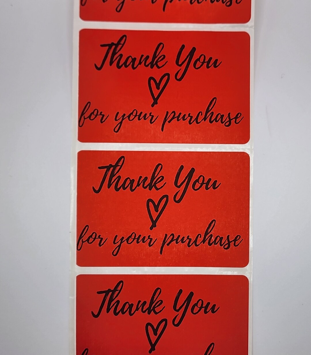 2x3in Thank You for Your Purchase Labels/ Business Labels/ Shipping ...