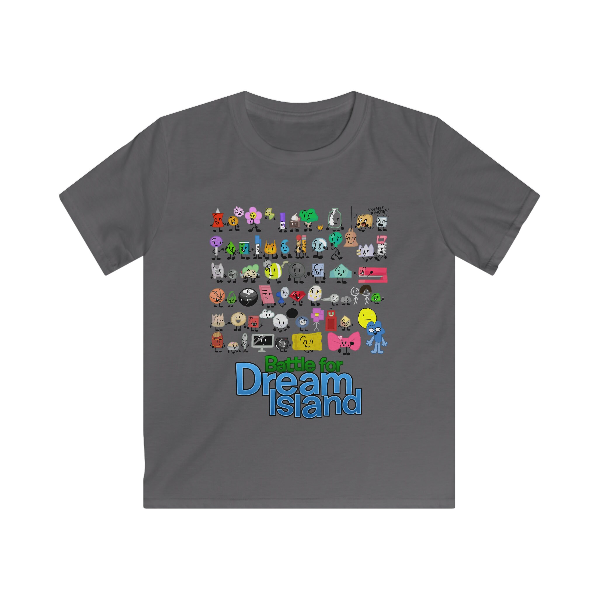 2024 NEW COOL BFDI Wiki Fanart Kids Softstyle Tee - Etsy