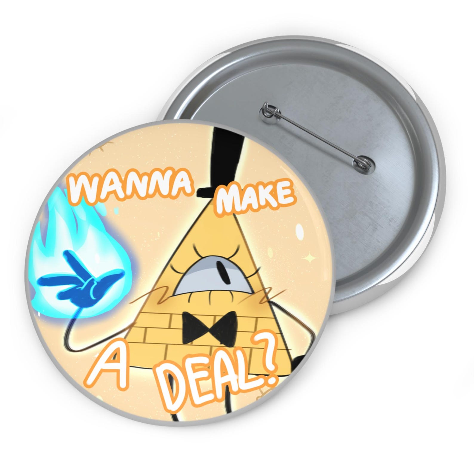 Custom Pin Buttons - "gravity Falls" - Fun Lapel Pins for Friendship ...