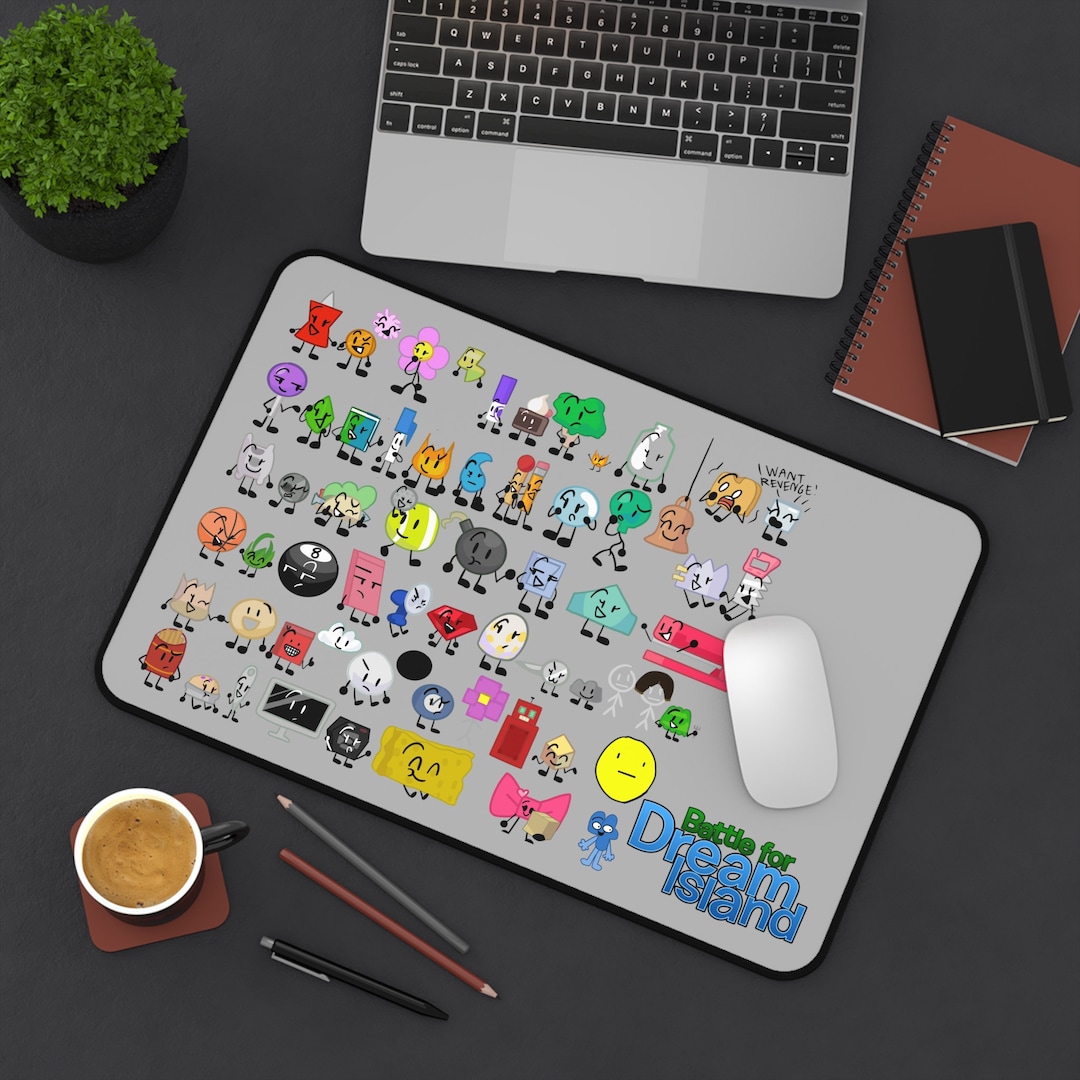 BFDI Fan-art Inspired BFDI Wiki Desk Mat - Etsy