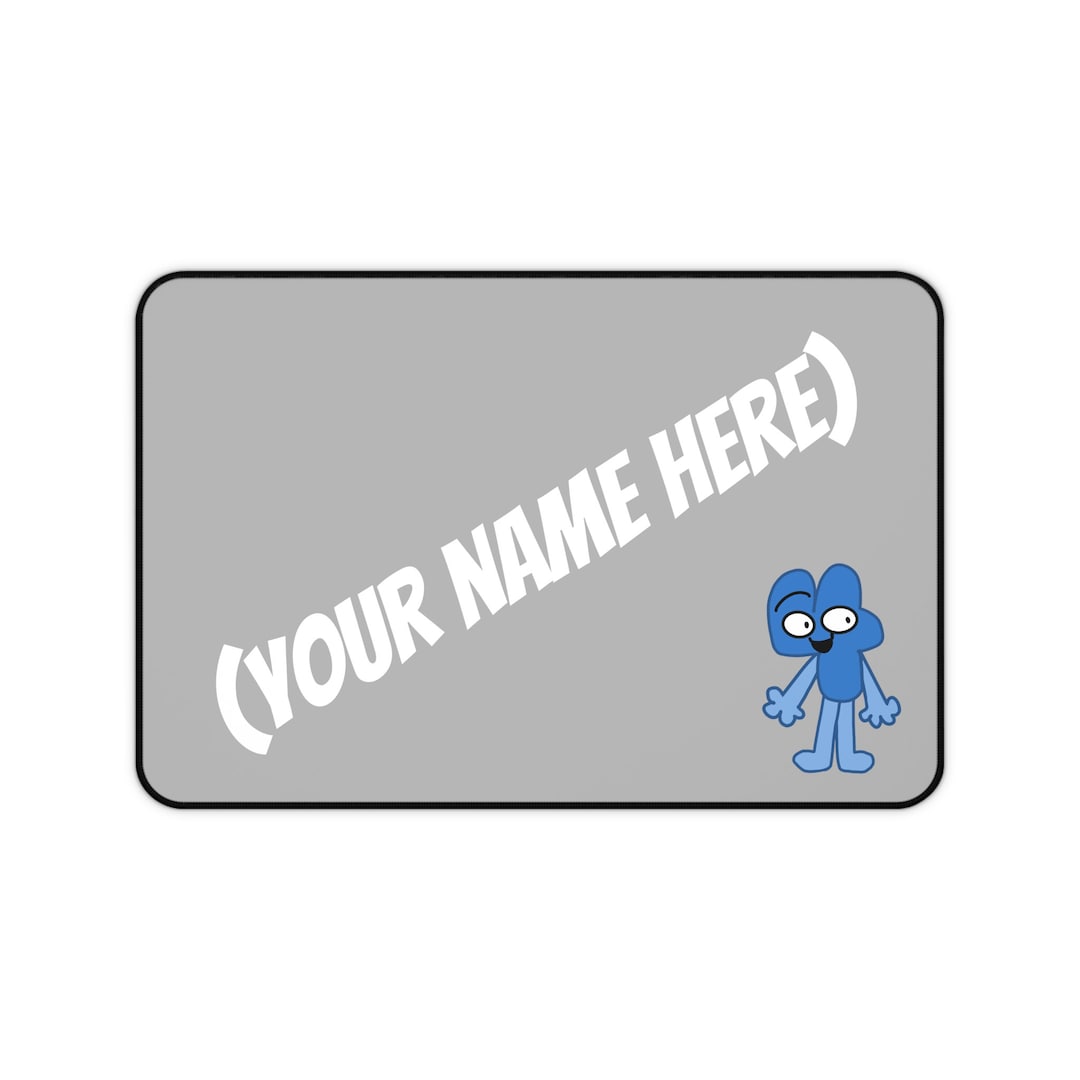 FOUR Fan-art Inspired BFDI Wiki Desk Mat - Etsy