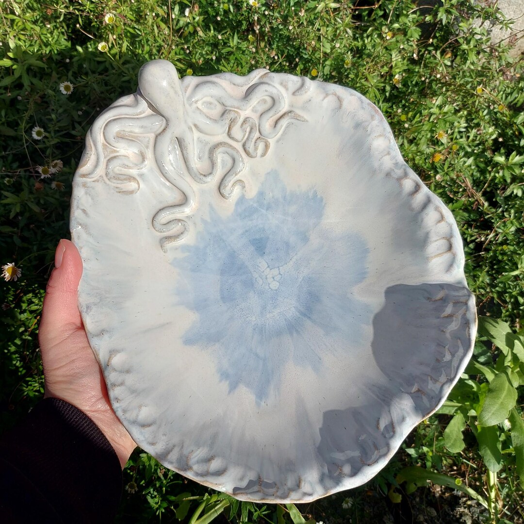 Handmade Ceramic Octopus Serving Dish - Etsy
