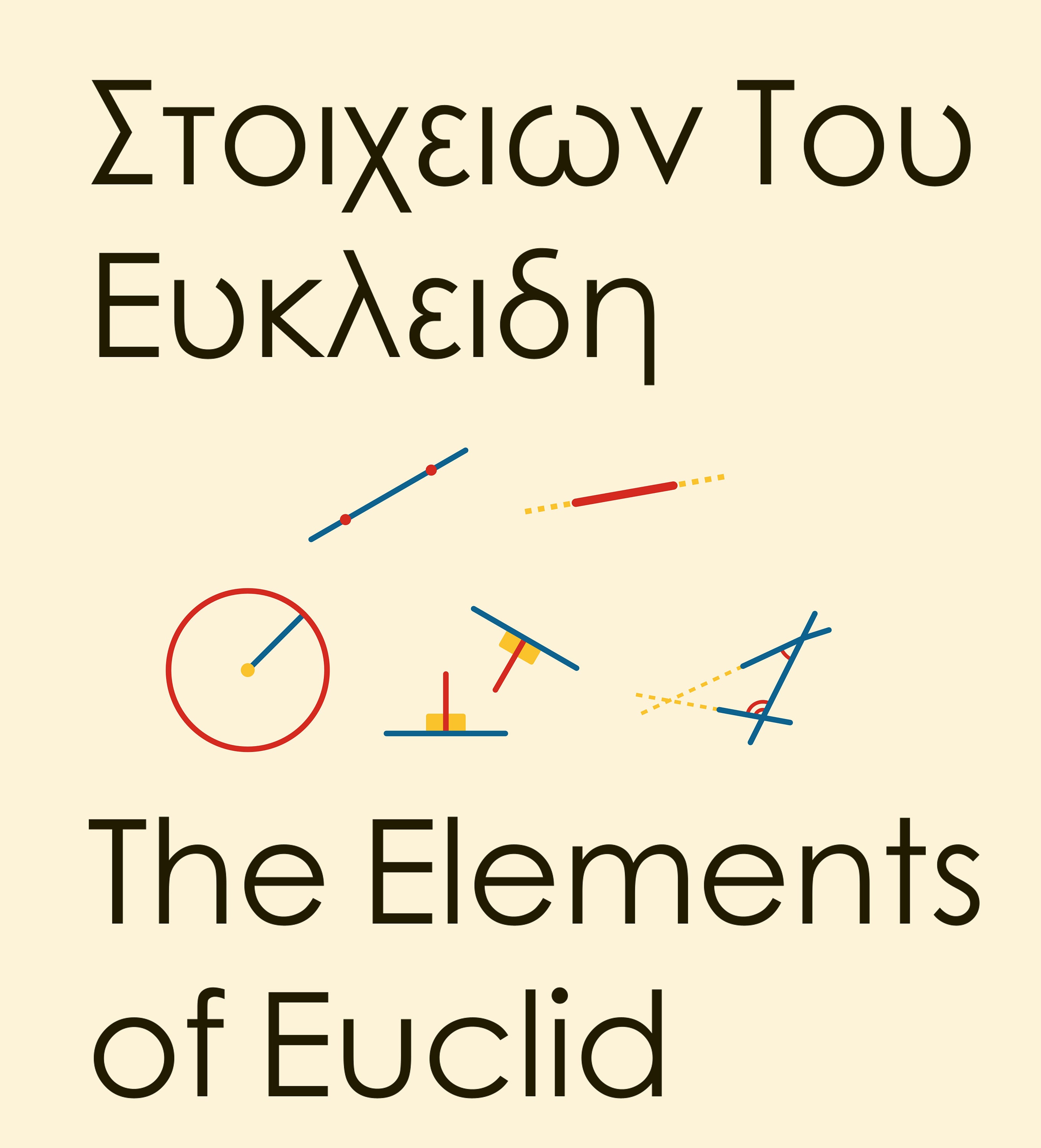 Euclid's Elements (18"x18" - 28"x28" Math Poster) - Etsy