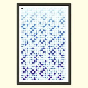 Blue Primes (11"x17" Math Poster) - Etsy