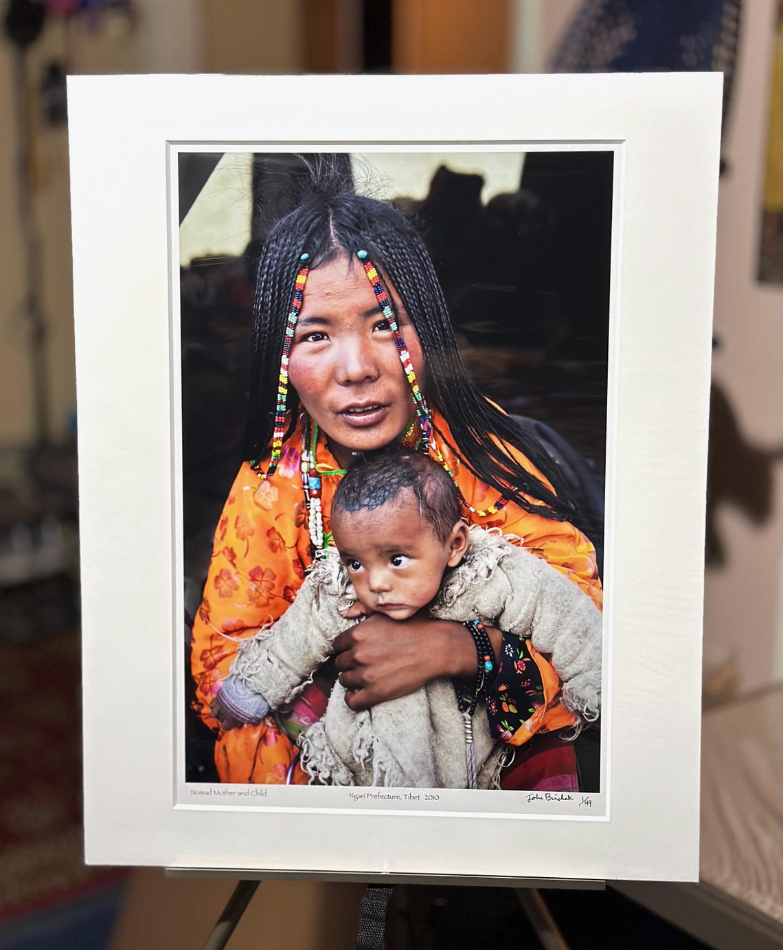 Nomad Mother and Child Tibet - Etsy
