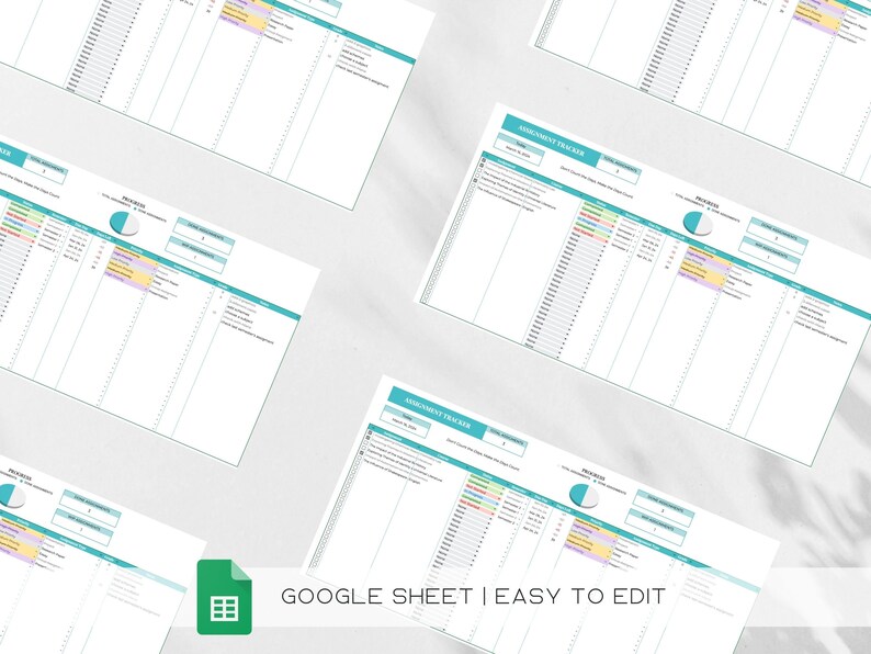 Assignment Tracker | Student Exam Planner | Semester Yearly Journal ...