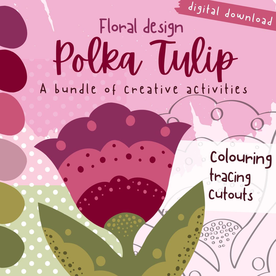 Colouring Pages for Adults PDF, Tracing Outlines, Digital Colouring PNG ...