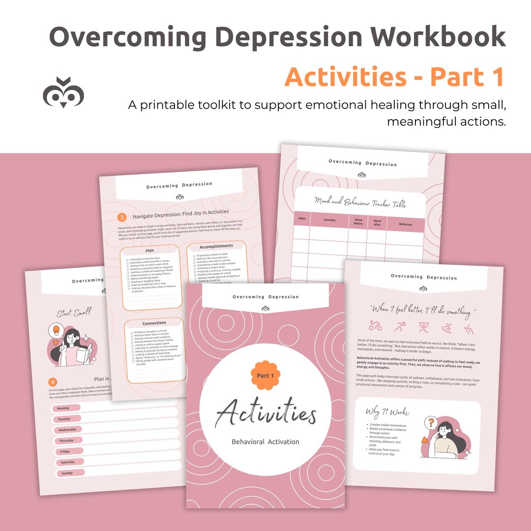 Overcoming Depression Workbook – Part 1: Activities - A Gentle Journey ...