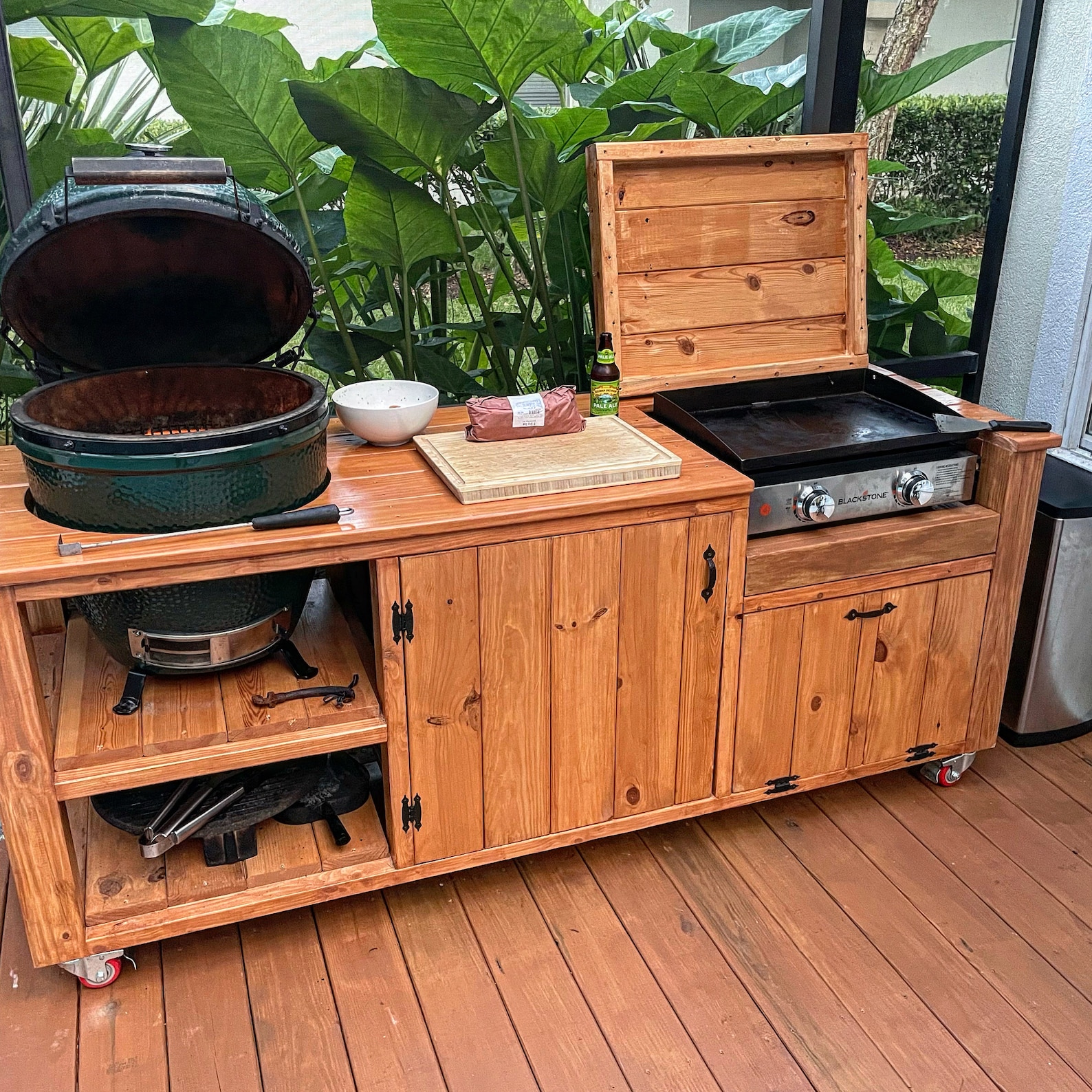 Outdoor Grilling Station - Etsy