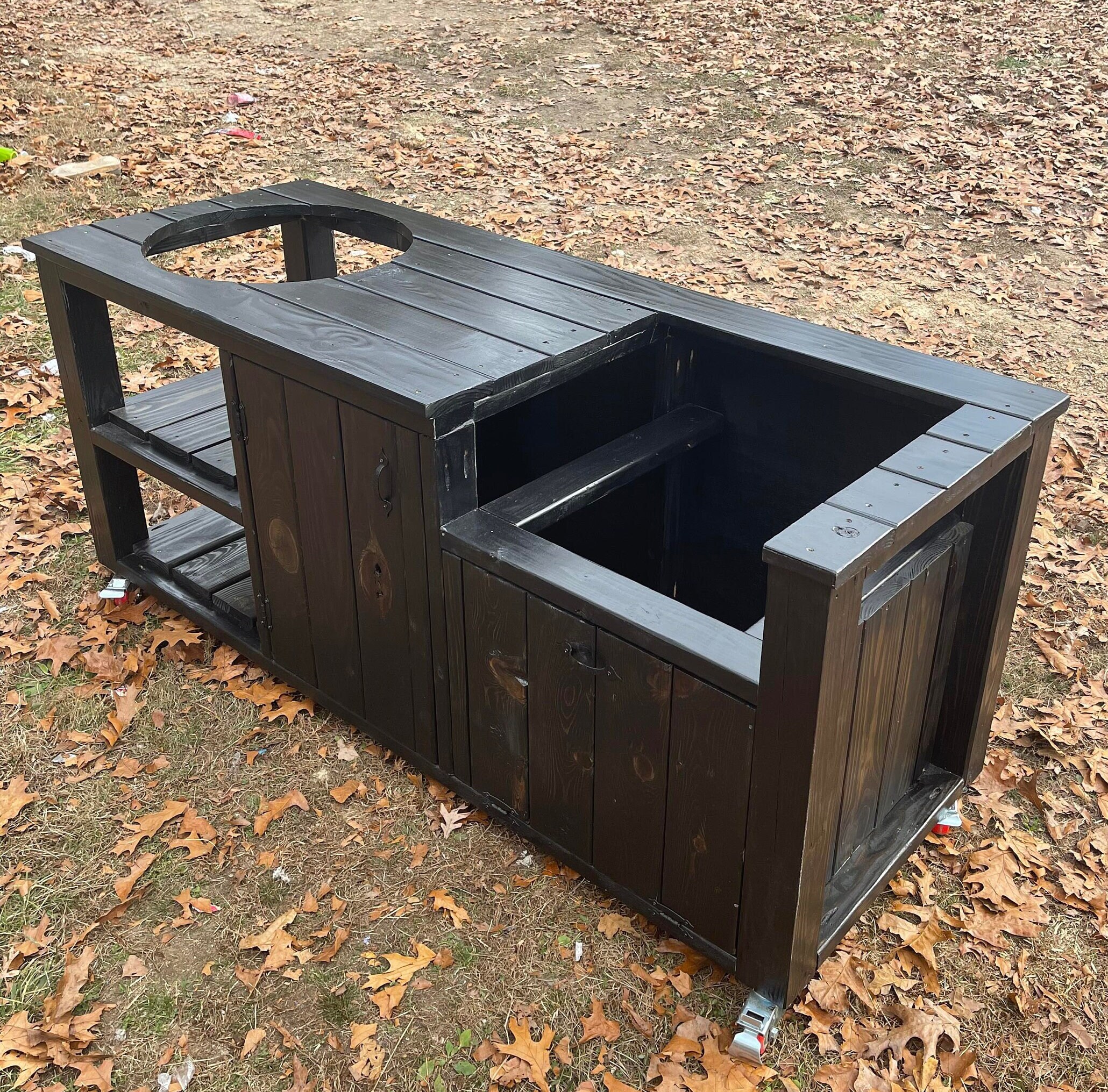 Outdoor Grill Cart - Etsy