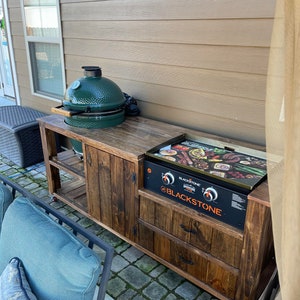 Big Green Egg Table - Etsy
