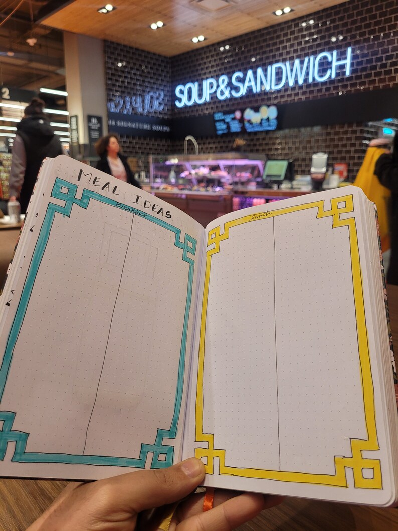 Handwritten Bullet Journal 2024 Custom Planner Premade - Etsy