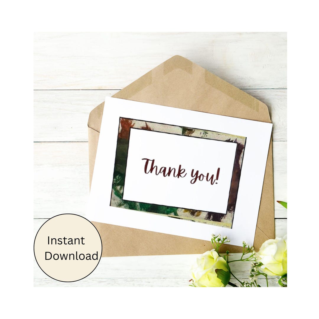 Rainbow Note Card Template Folded Note Card Template Printable Template ...
