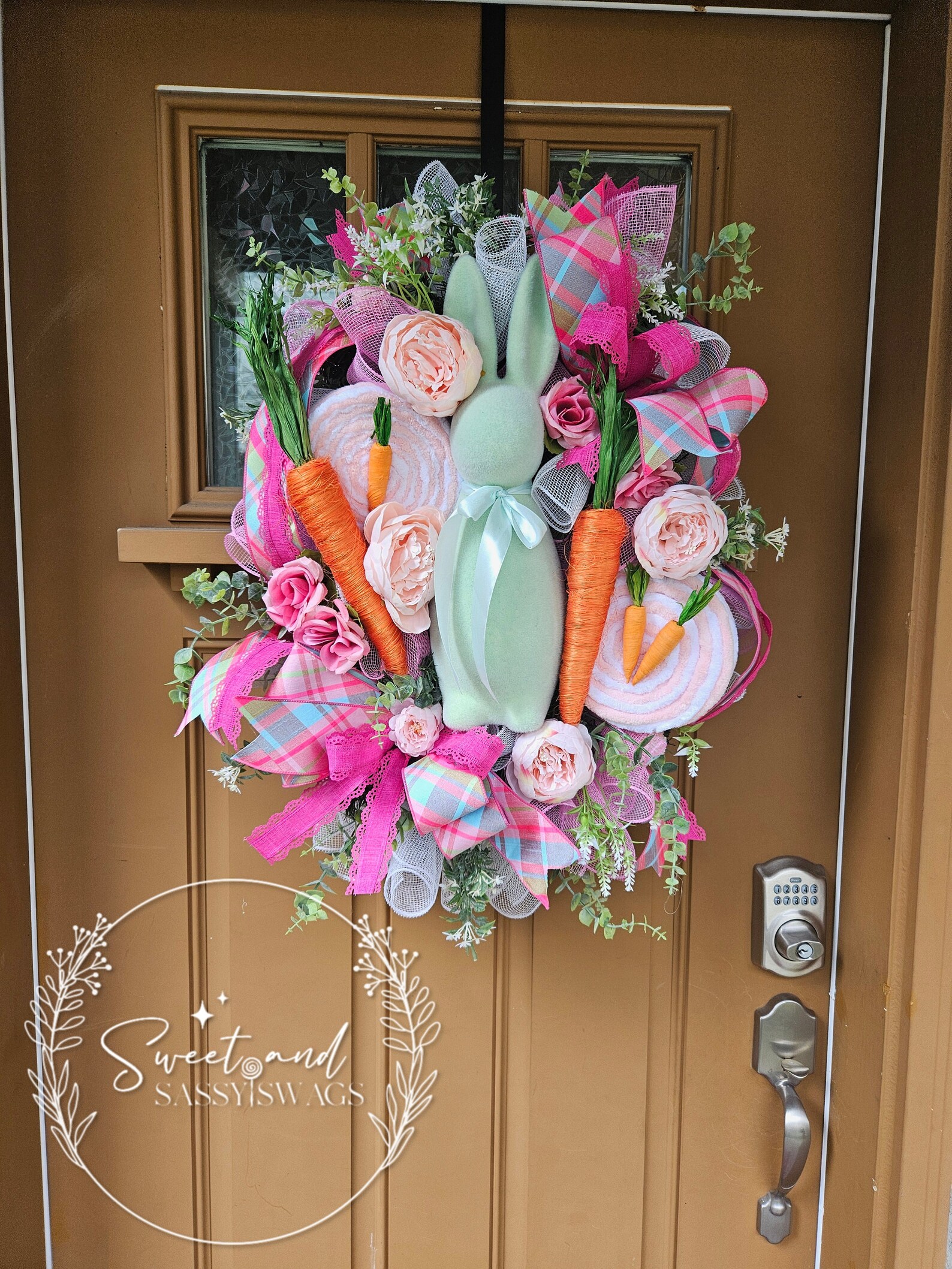 Easter Wreath, Easter, Wreath, Easter Swag, Swag, Easter Decor, Door ...
