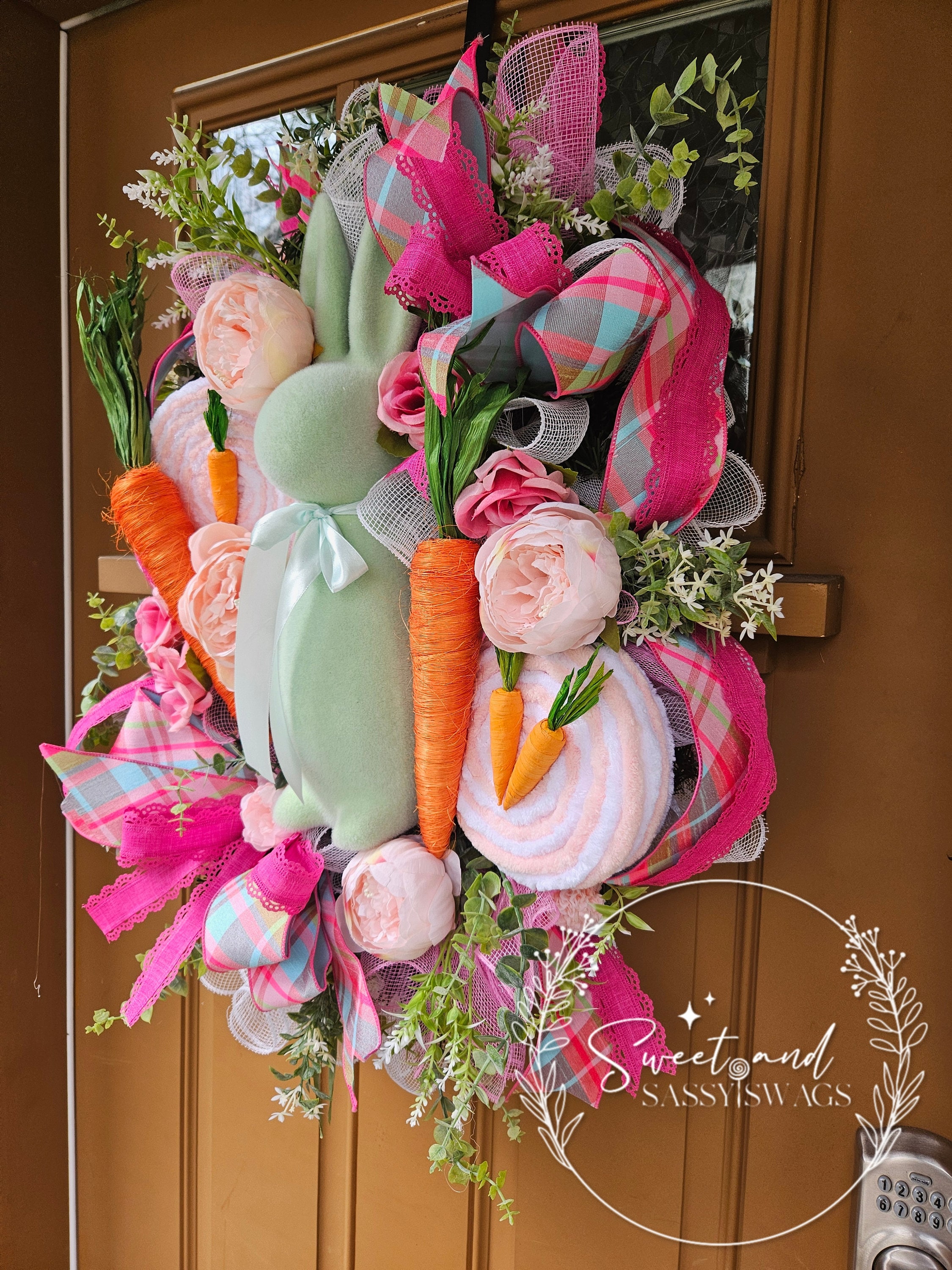 Easter Wreath, Easter, Wreath, Easter Swag, Swag, Easter Decor, Door ...