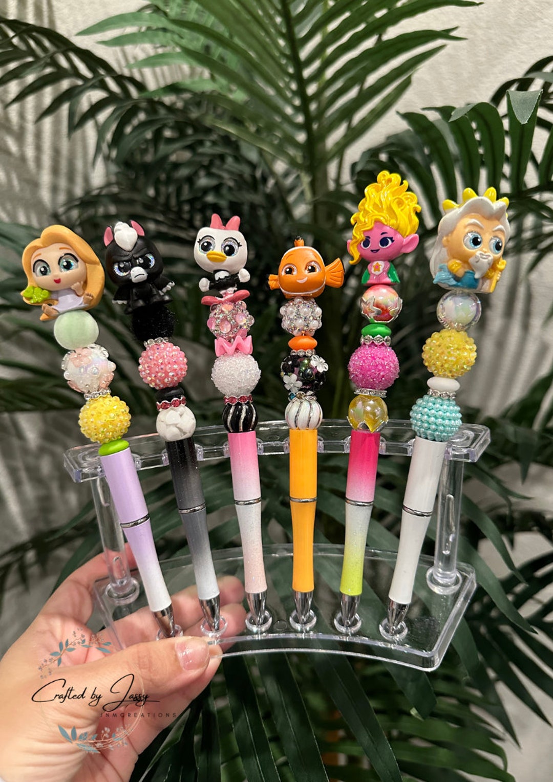 Characters Pen, DOORABLE Pen, Beadable Pens, Character Pen, Mouse ...