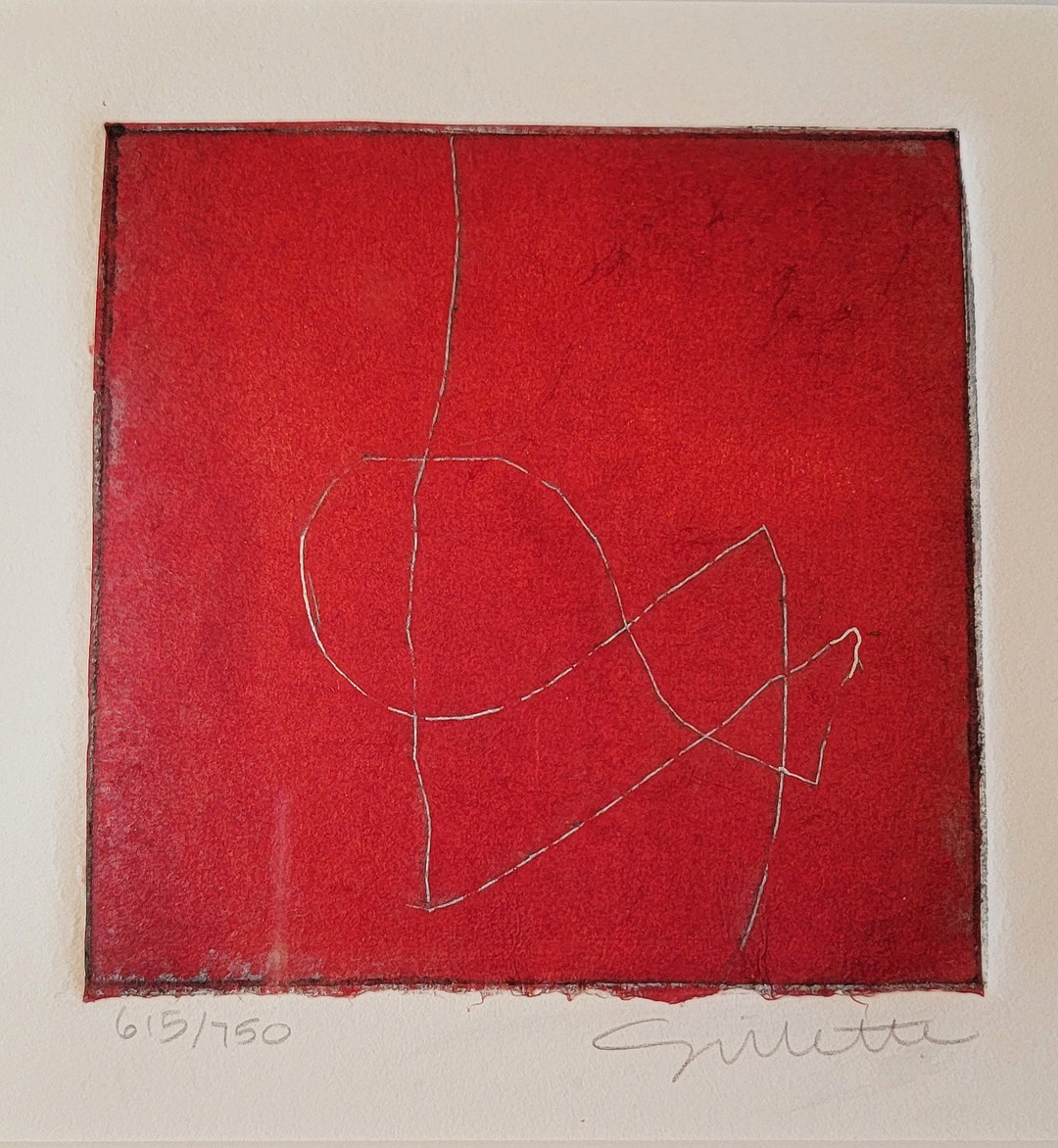 Original Susan Gillette Painting "ureshiki" With Certificates and ...