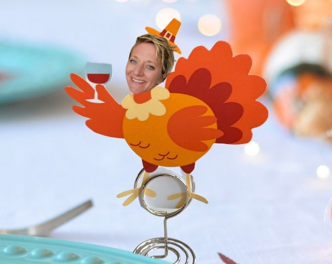 Turkey Place Card Holder - Etsy