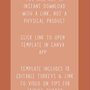 Thanksgiving Turkey Place Cards: Custom Table Decor (printable Template ...