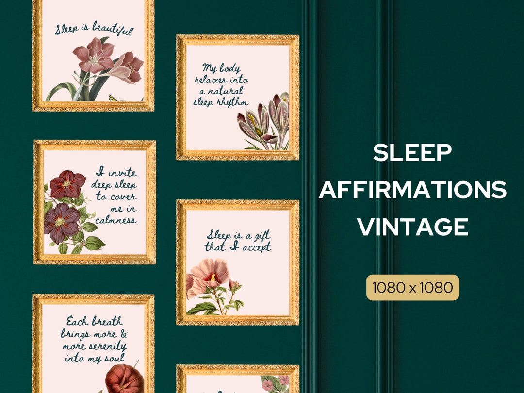Vintage, Affirmation Cards, Affirmation Cards Printable, Printable ...