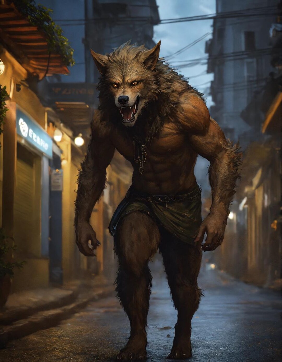 Werewolf Spirit Companion Custom Conjure Direct Binding/distance ...