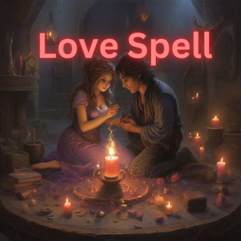 Love Spell, Think of Me Spell, Soulmate Spell, Allure Spell - Etsy