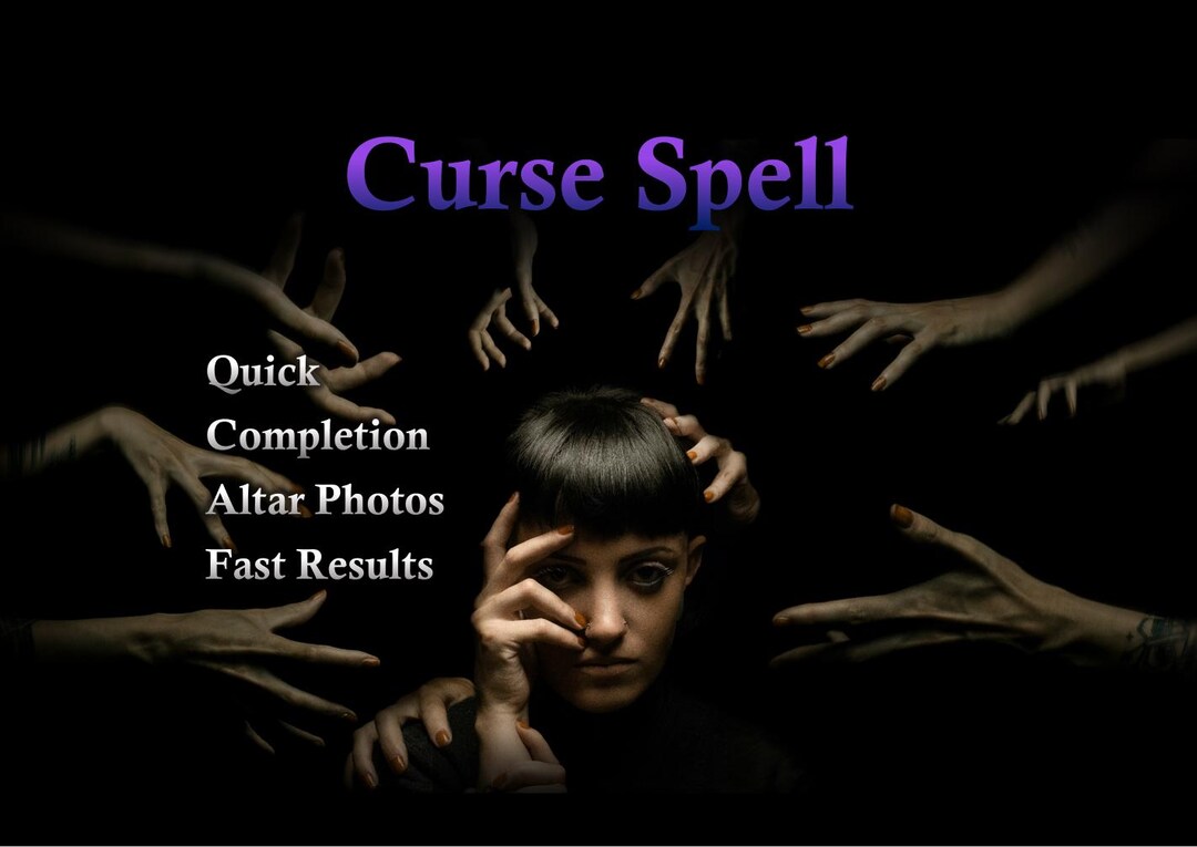 Powerful Curse Spell for Justice and Karma: Revenge Spell, Witchcraft ...