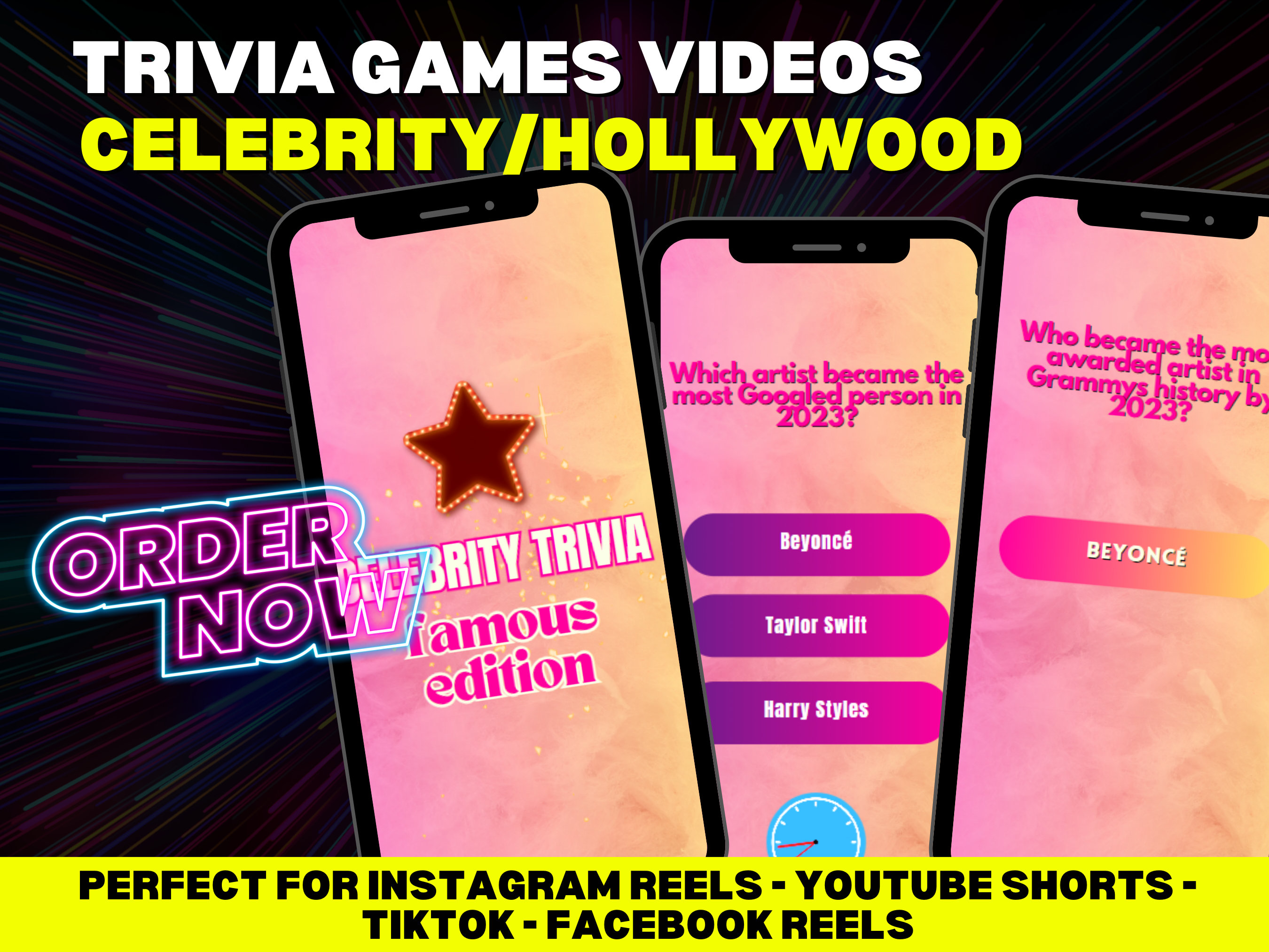 NEW Trivia Games Video Bundle Celebrity, Influencers, Hollywood Niche ...