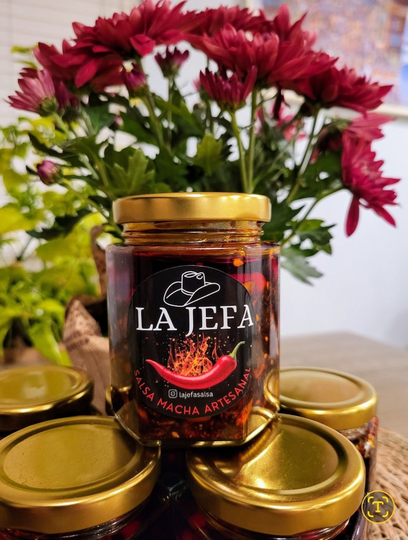 Salsa Macha La Jefa - Etsy