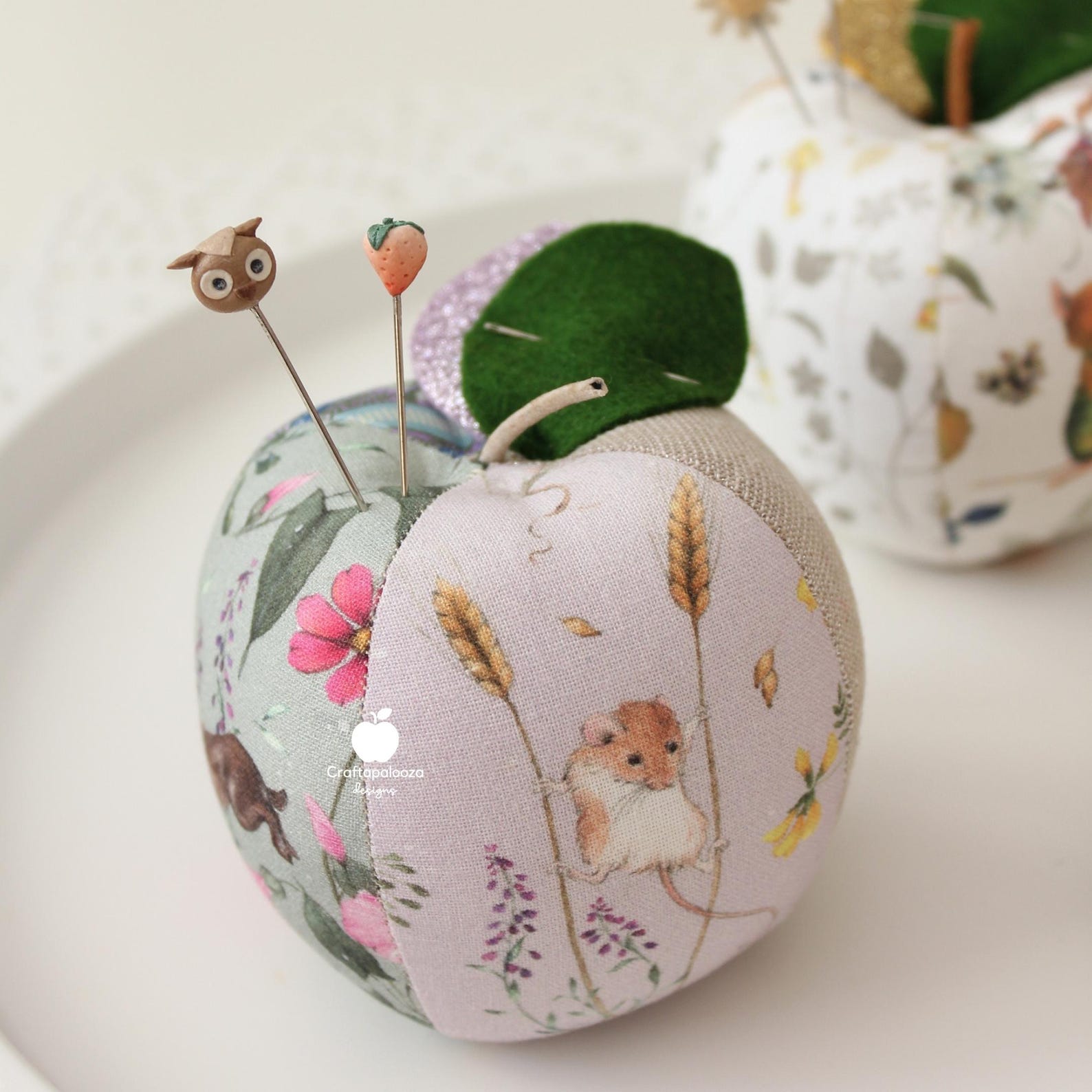 PDF PATTERN: Apple Pin Cushion Pattern - Pin Cushion Pattern, Pin ...