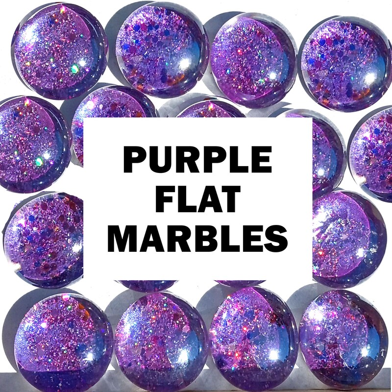 Flat Marbles - Etsy