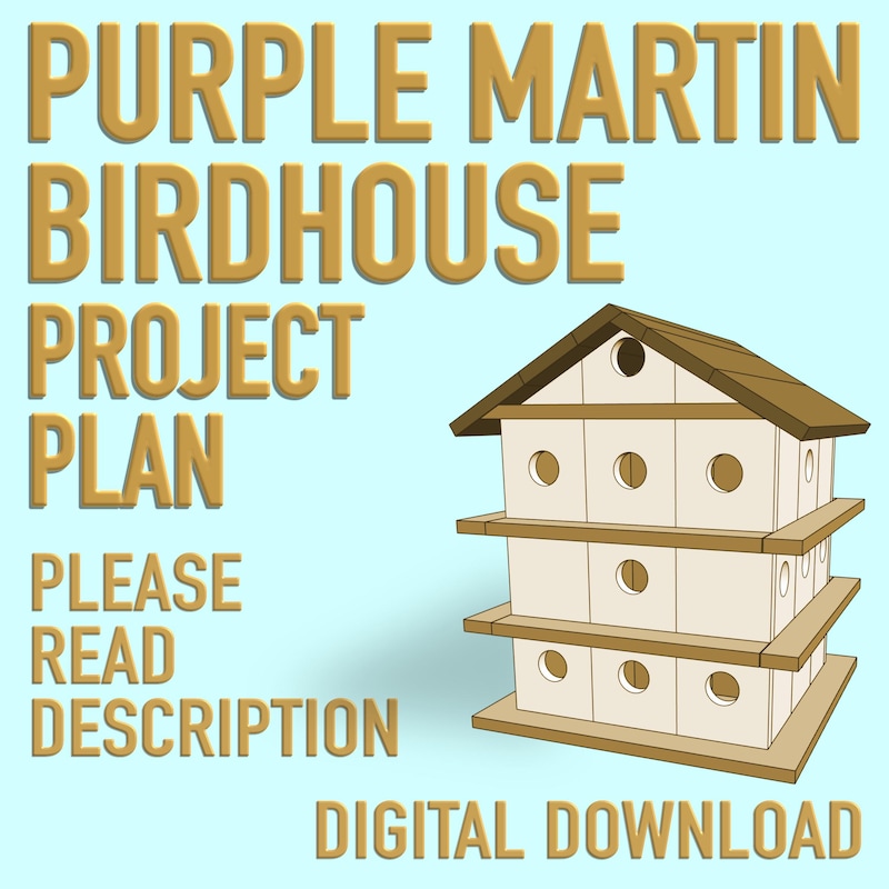Birdhouse Kits Patterns - Etsy