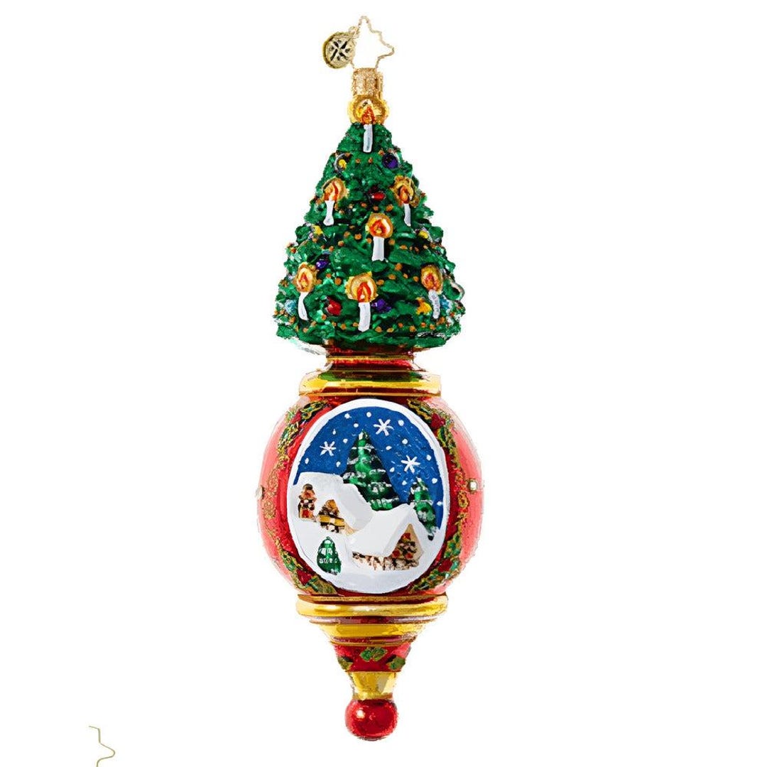 Christopher Radko Pink Pendulum Santa - Etsy