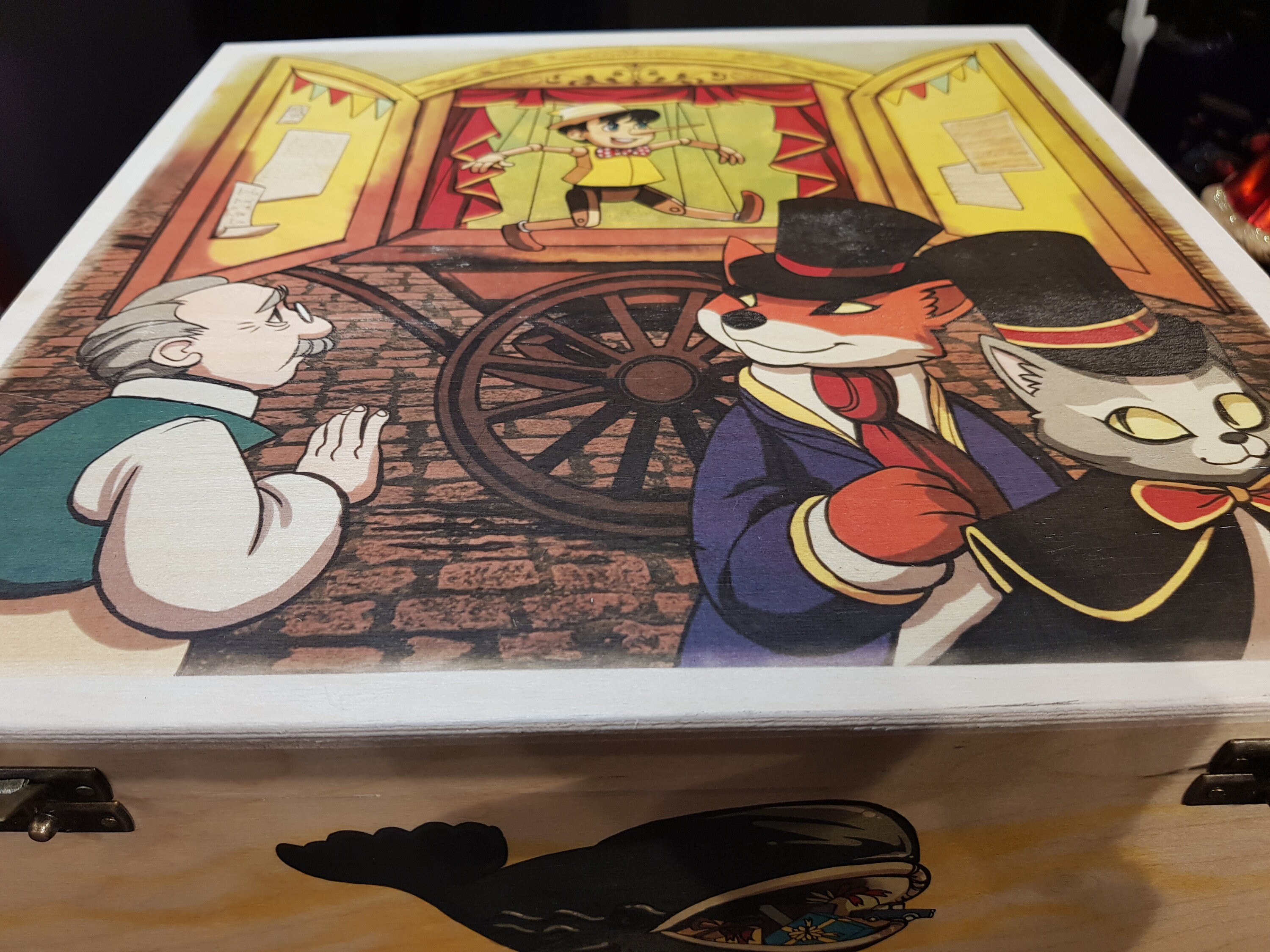 Disney Pinocchio Komozja Family Mostowski Glass Baubles - Etsy