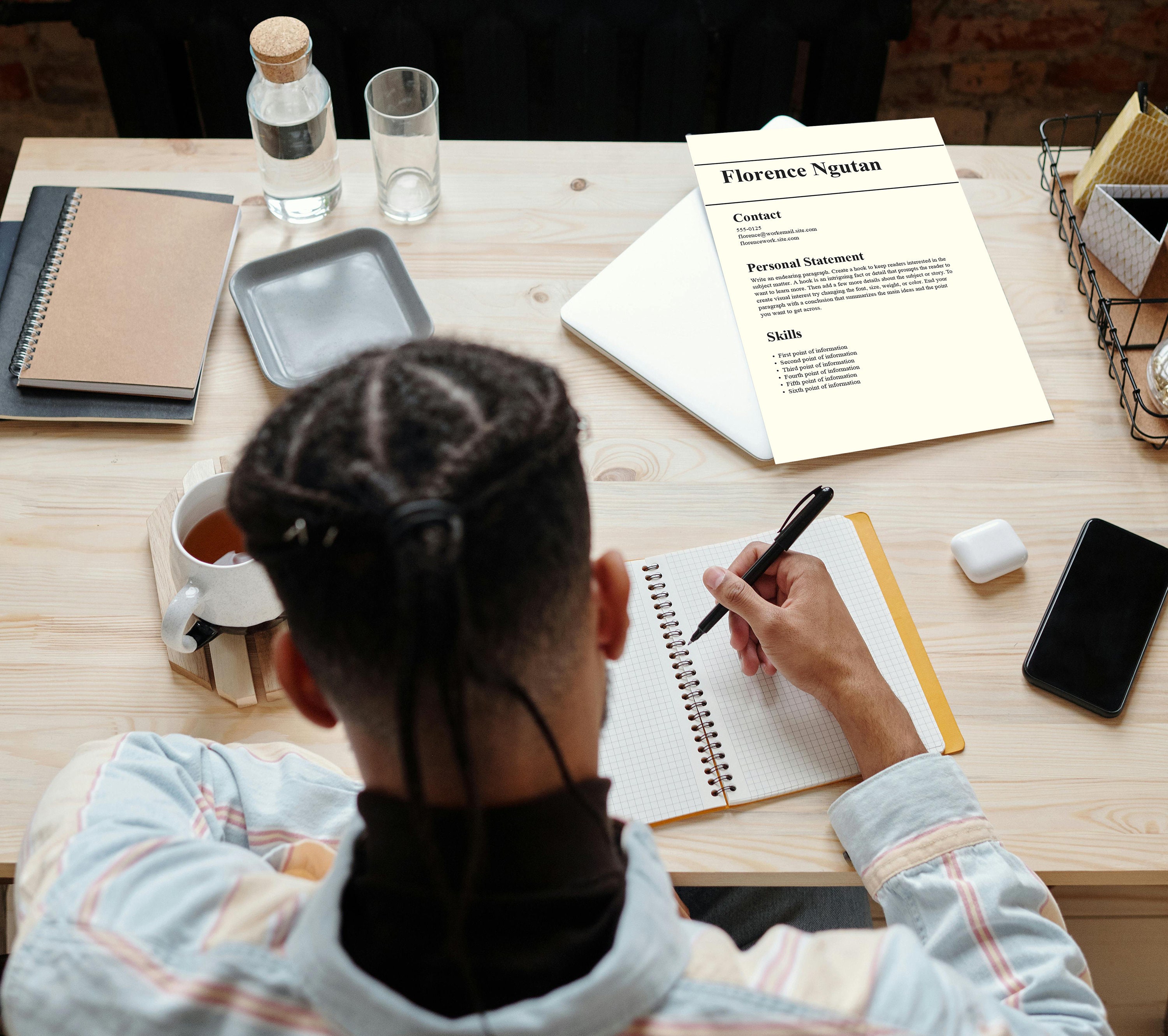 Modern High School Student Resume Template | Two-page Design | Perfect ...