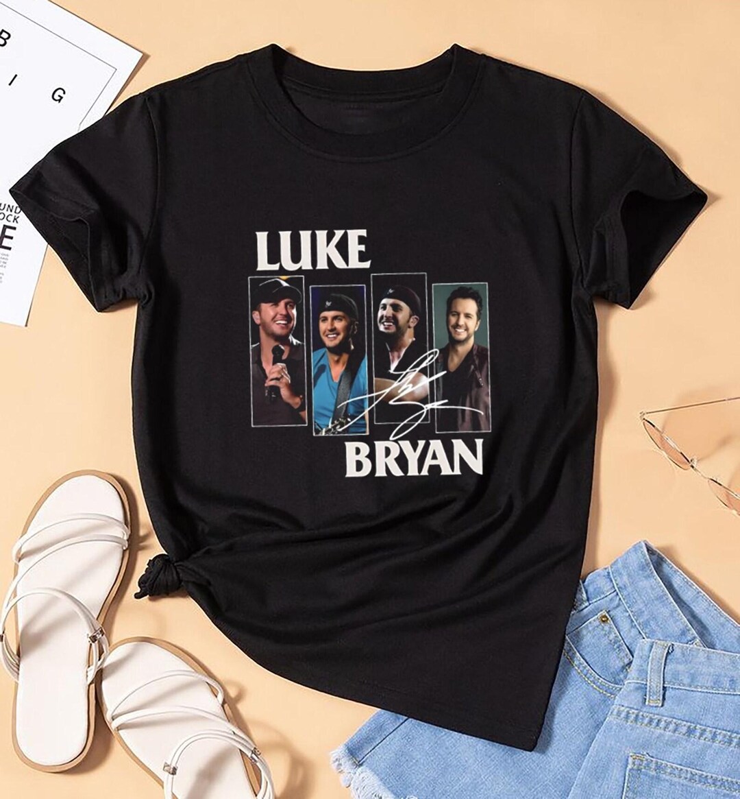 Luke Bryan Vintage 90s Graphic Shirt, Luke Bryan Tour Fashion Shirt ...