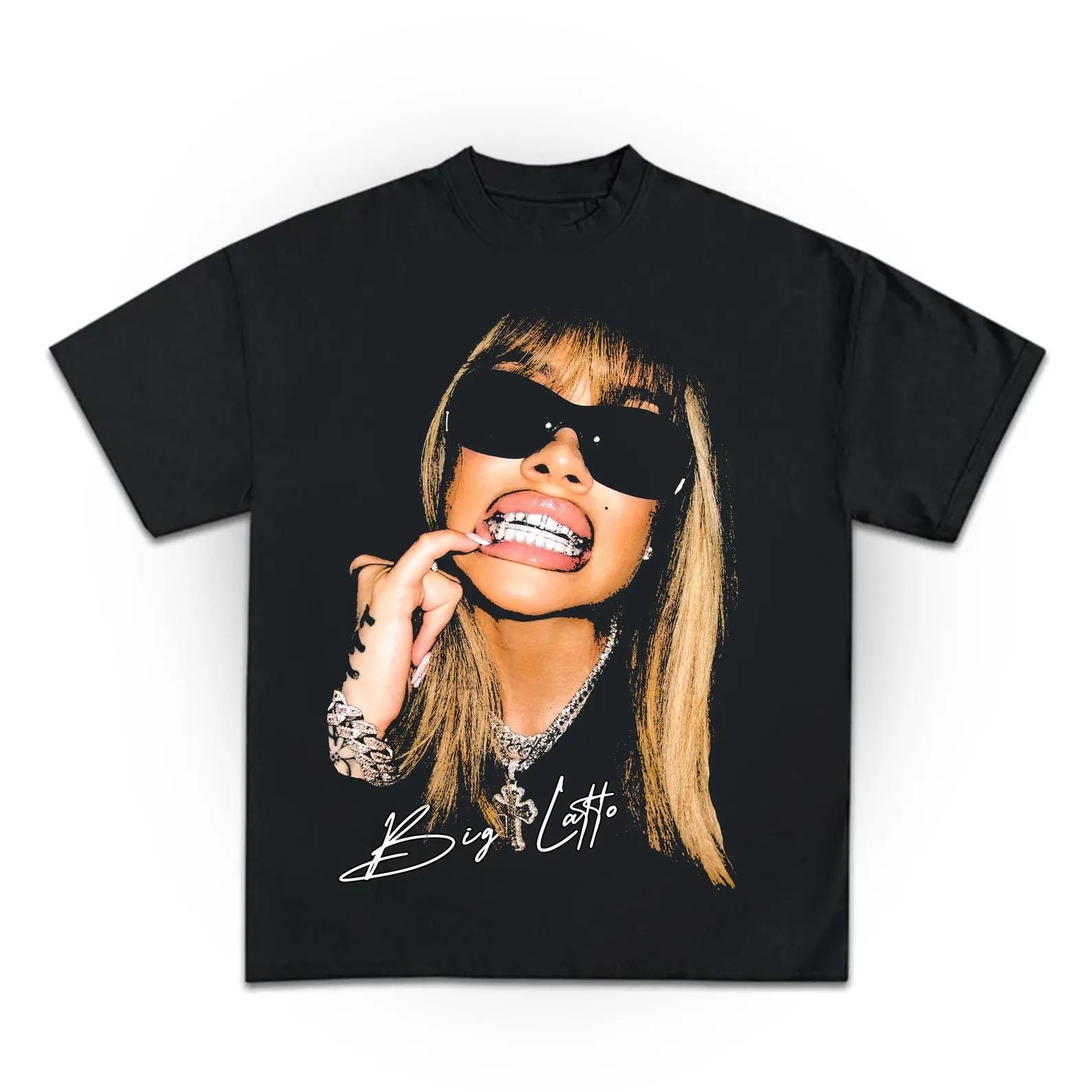 Latto T-shirt, Big Latto Graphic Tee, Hip Hop Concert Shirt, Rapper ...
