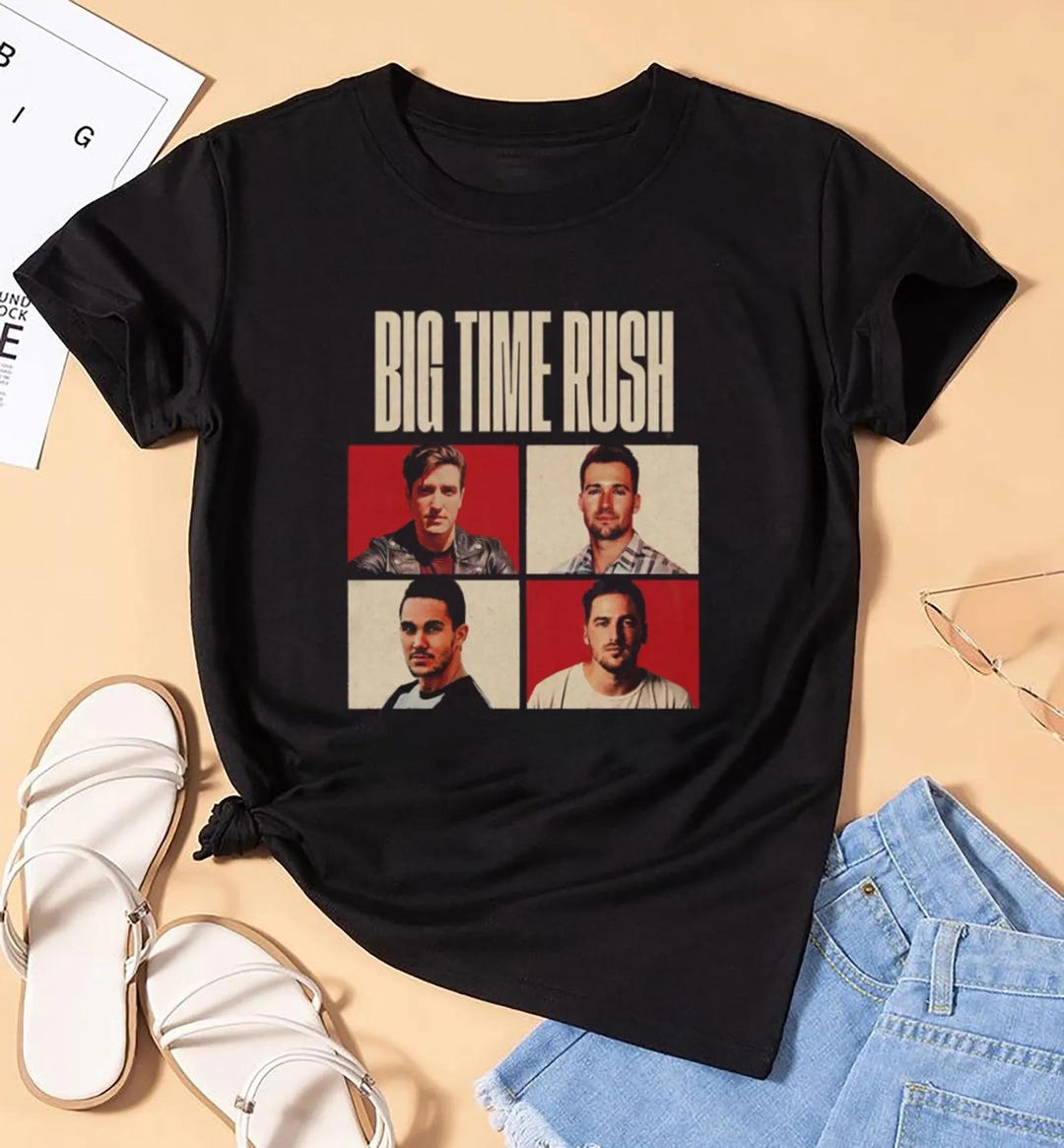 Big Time Rush Bootleg Shirt, Big Time Rush Fan Shirt, Big Time Rush ...