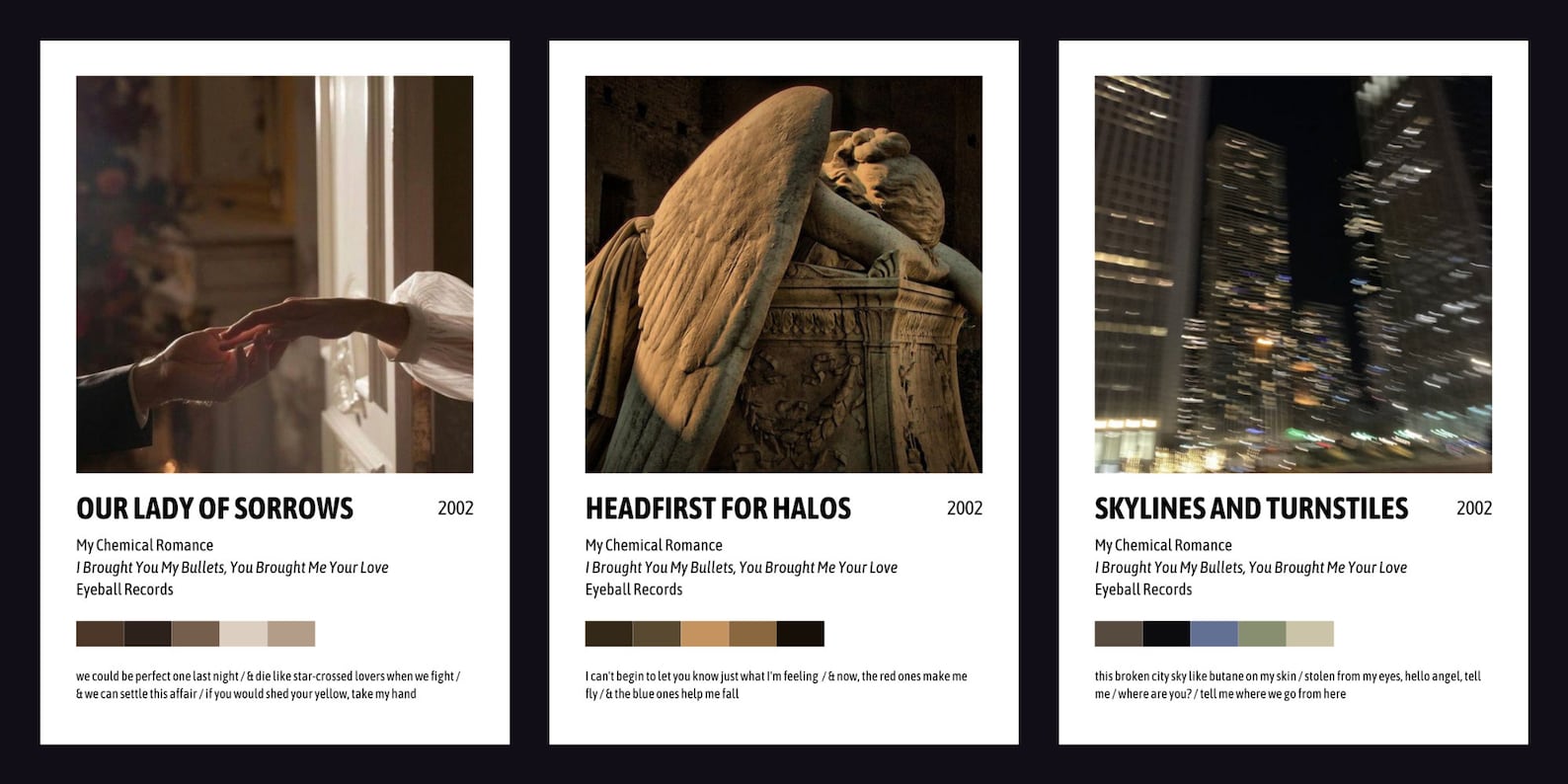 I Brought You My Bullets, You Brought Me Your Love - My Chemical ...